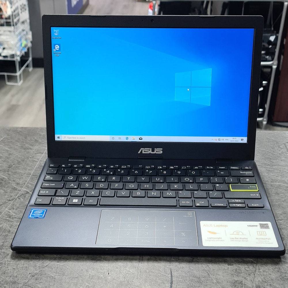 Pre-owned Asus Vivobook E210M 11.6'' Windows 10; Intel Celeron N4020 ...
